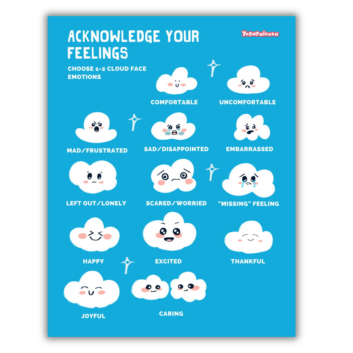 Free Feelings Chart Printable – Emotion Regulation Tool for Kids ...